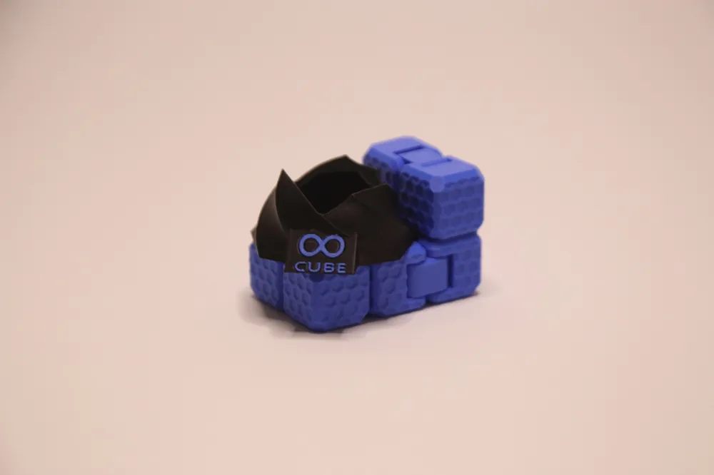 Infinity Cube Stand - Free 3D Print Model - MakerWorld