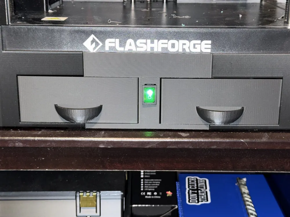 AD5X Base with Drawers and Power Routing - Free 3D Print Model - MakerWorld