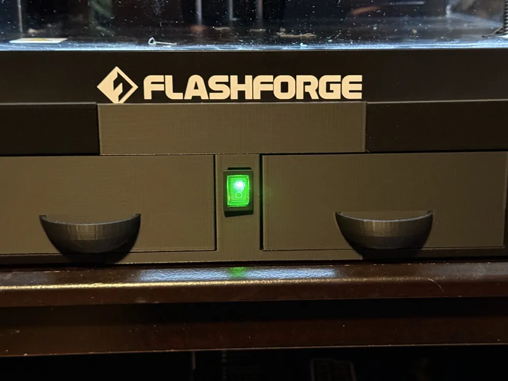 AD5X Base with Drawers and Power Routing - Free 3D Print Model - MakerWorld