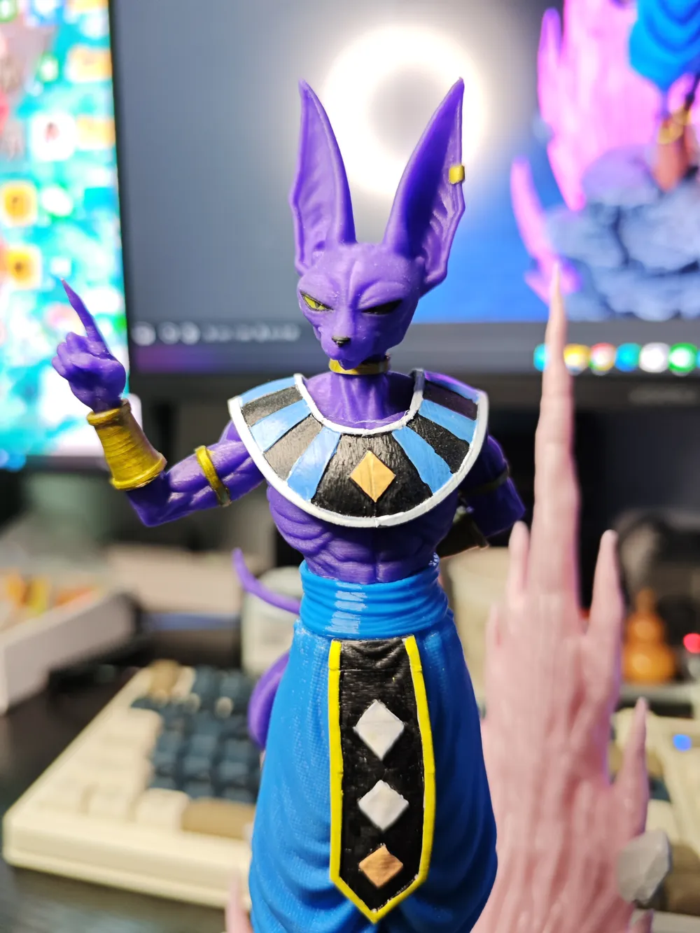 Dragon Ball God of Destruction Beerus by 大写崴 MakerWorld: Download Free ...