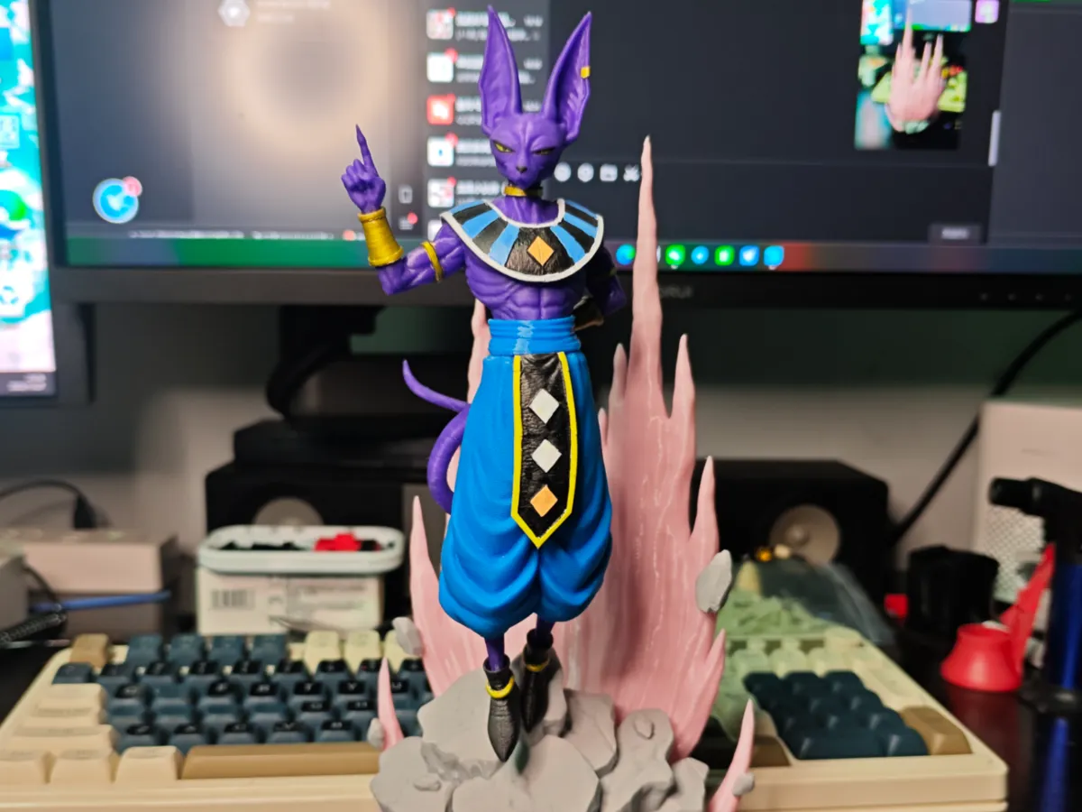 Dragon Ball God of Destruction Beerus by 大写崴 MakerWorld: Download Free ...