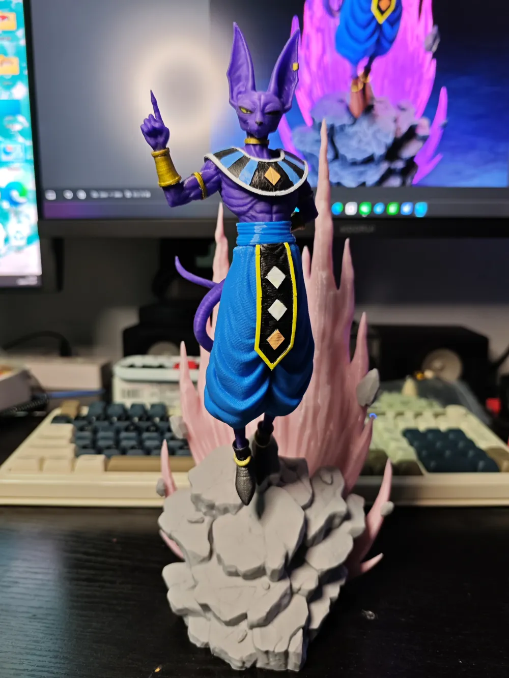 Dragon Ball God of Destruction Beerus by 大写崴 MakerWorld: Download Free ...