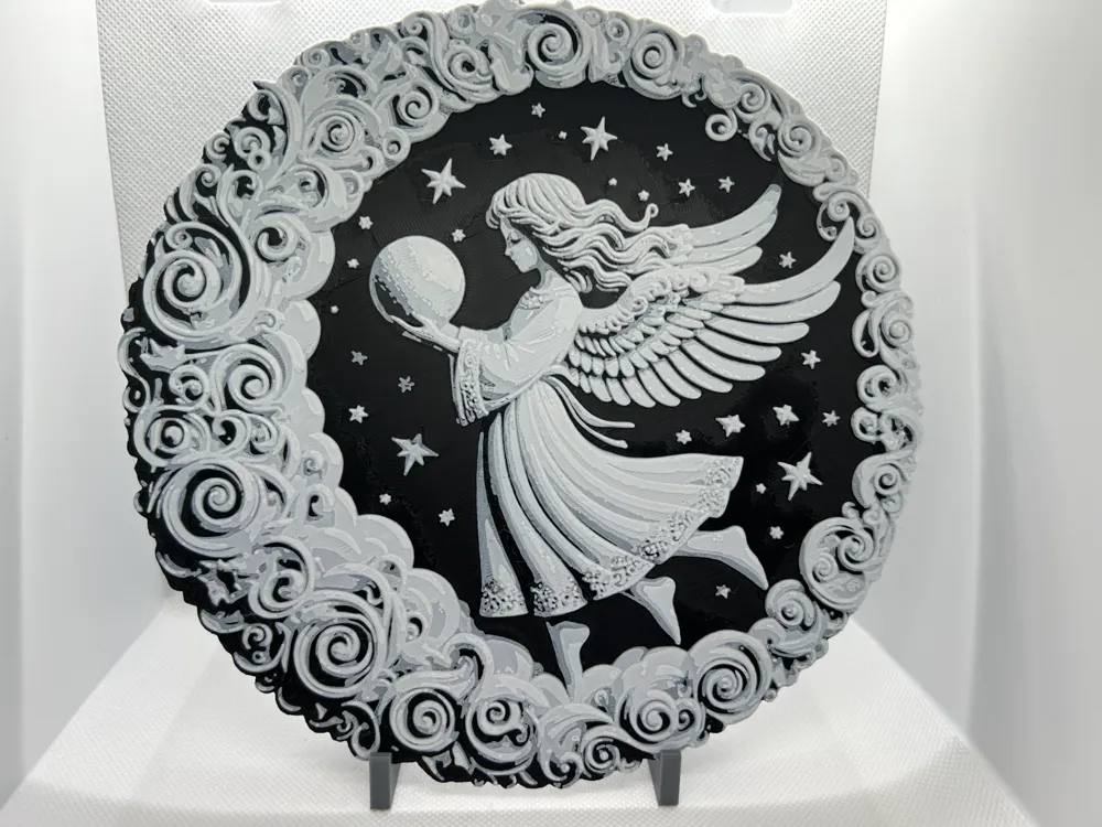 Angel - Christmas Decoration - Free 3D Print Model - MakerWorld