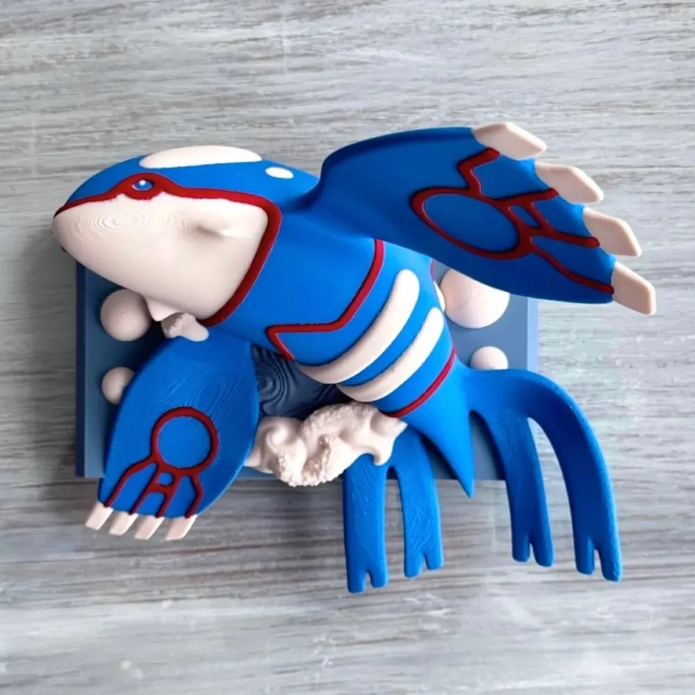 Kyogre Pokemon Sapphire Game Boy Advance Cartridge - Free 3D Print ...