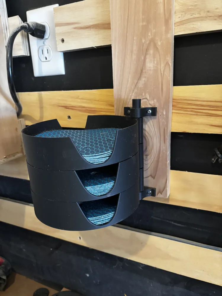 6 inch Sandpaper Holder (Wallmounted) by SpartanOriginals MakerWorld ...