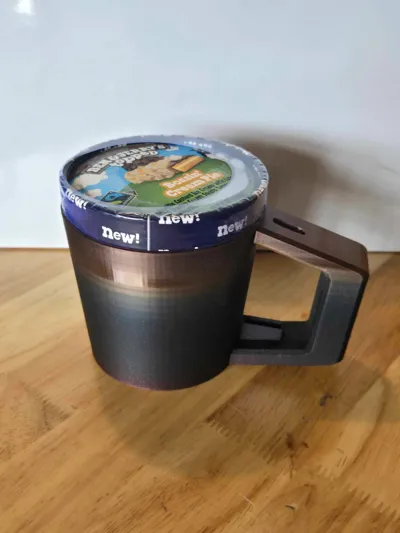 Ben and Jerry's holder by johnsrestoandfab MakerWorld: Download Free 3D ...