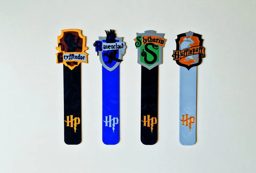 Harry Potter bookmarks - Free 3D Print Model - MakerWorld