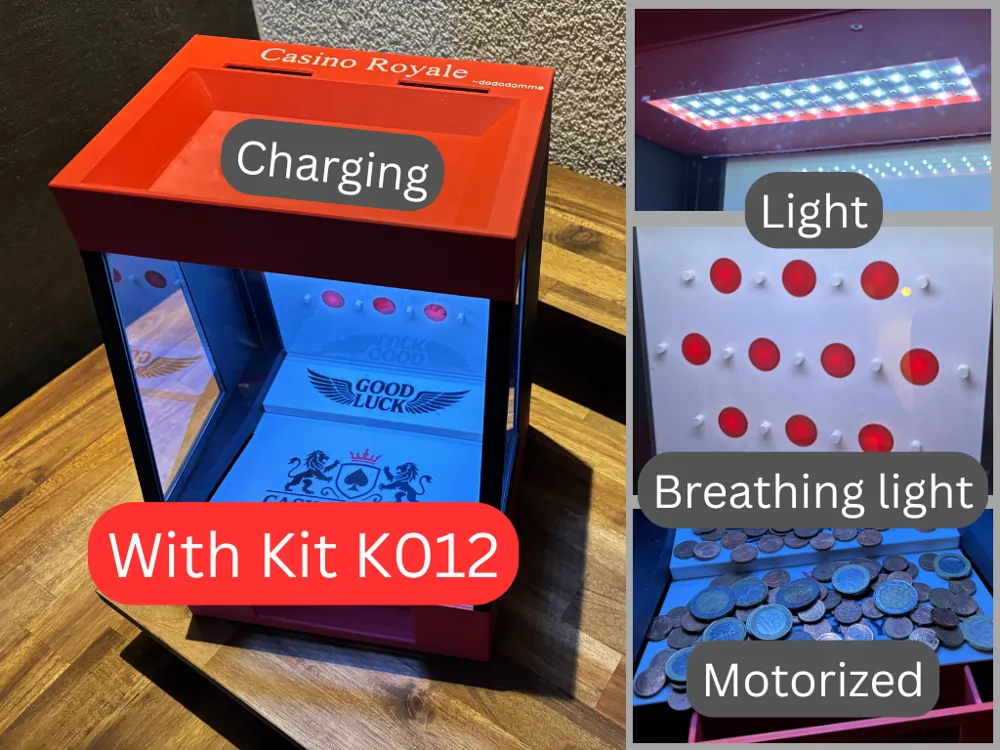 Coin Pusher Royal - Free 3D Print Model - MakerWorld