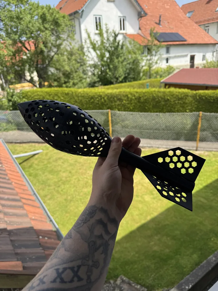 Raketen-Nerf-Vortex von KK Print MakerWorld: Kostenlose 3D-Modelle herunterladen