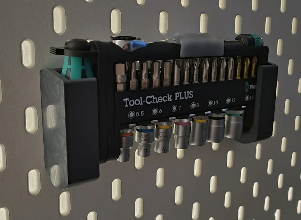 Skadis Wera Tool-Check PLUS holder Slim & Vertical Remixed by Pinky ...