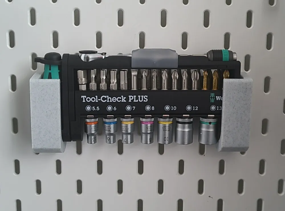 Skadis Wera Tool-Check PLUS holder Slim & Vertical Remixed by Pinky ...