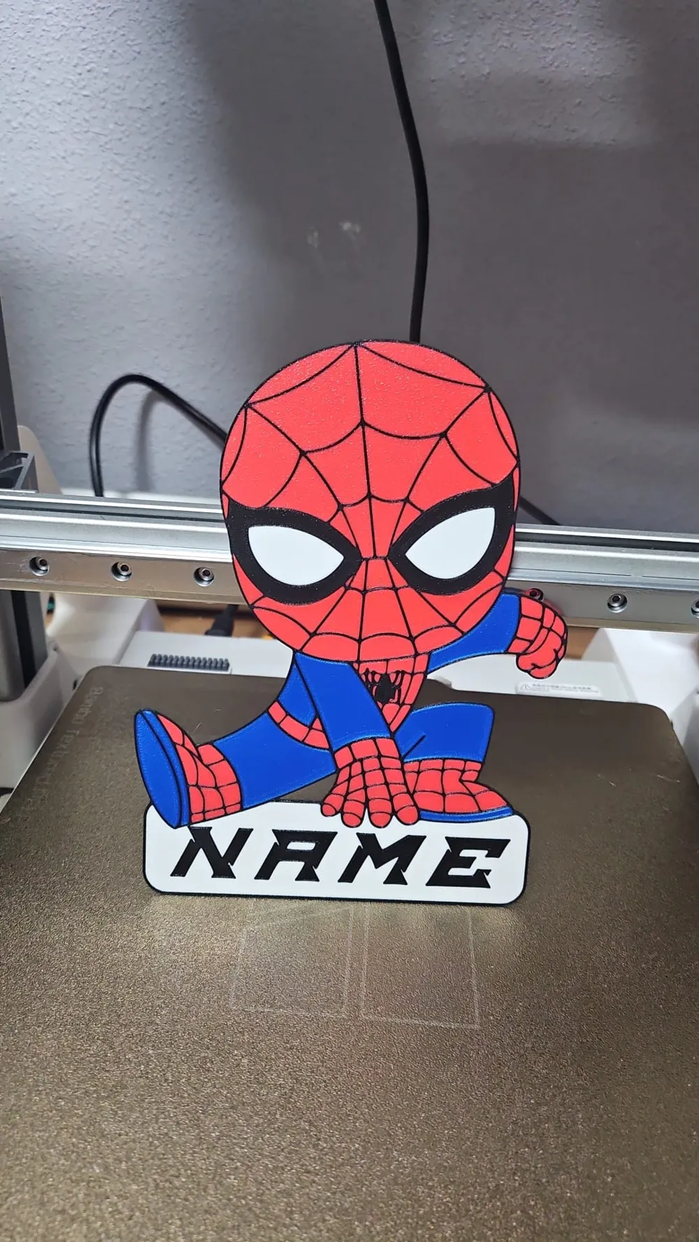 Customizable Spiderman Name by DaViNcHiMakerWorld: Download Free 3D Models