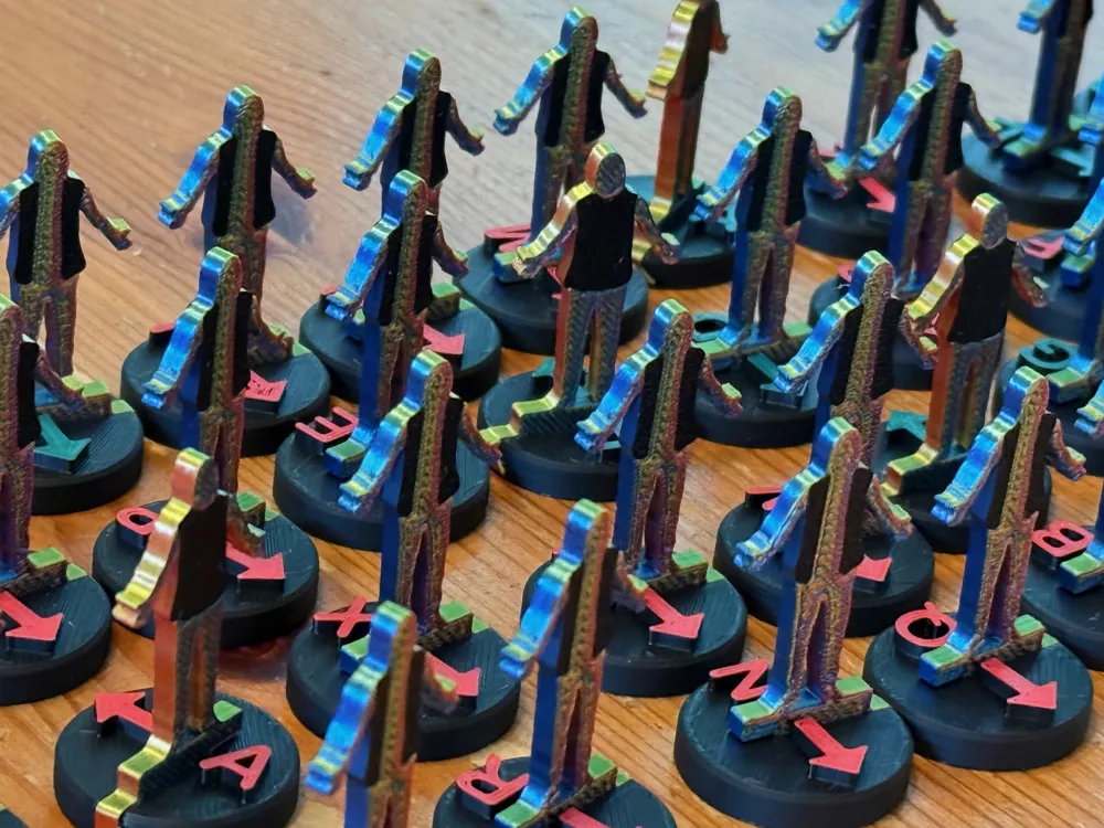 Bad Guy Token : Fast Flat DnD Minis with Trackers by brad.herman ...