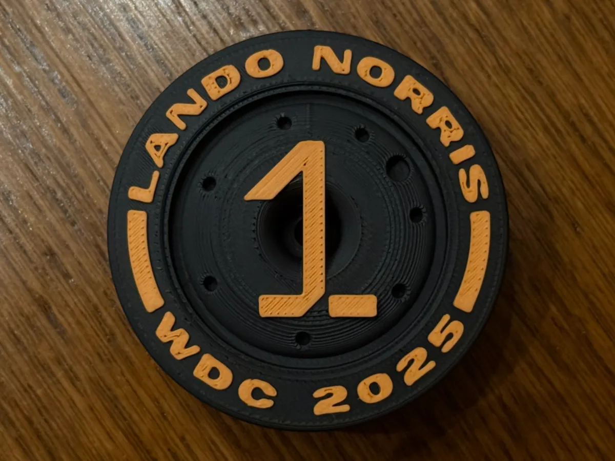 Lando Norris WDC #1 - Free 3D Print Model - MakerWorld