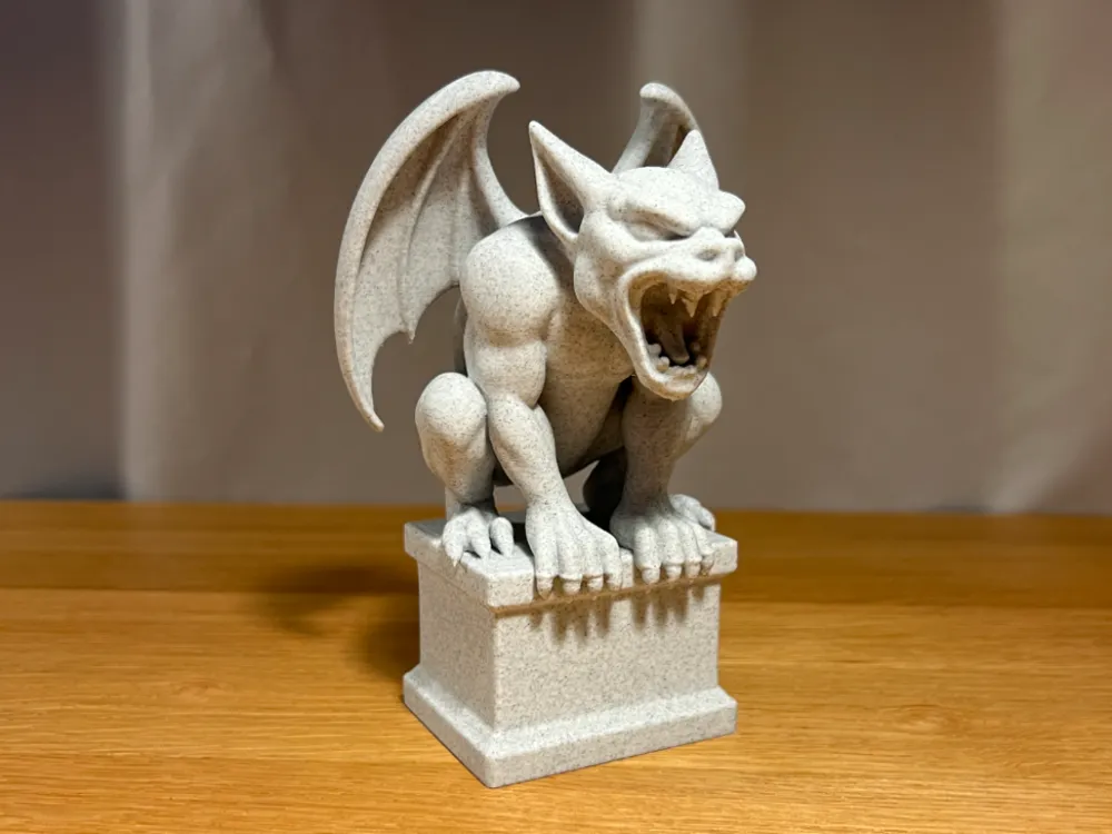 Gargoyle Statue - Free 3D Print Model - MakerWorld
