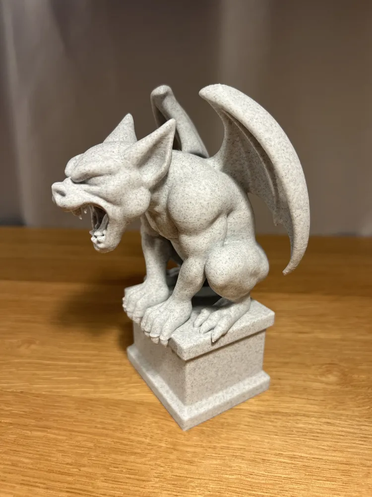 Gargoyle Statue - Free 3D Print Model - MakerWorld
