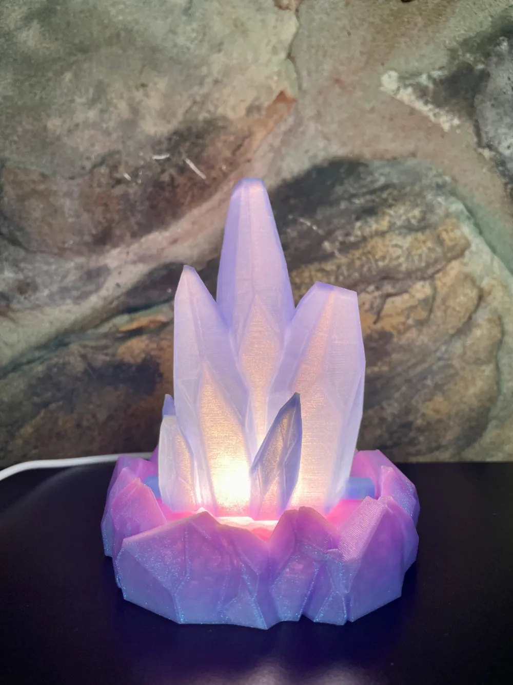 Enchanted Crystal Soul Gem Light by AGirlHasNoName - MakerWorld