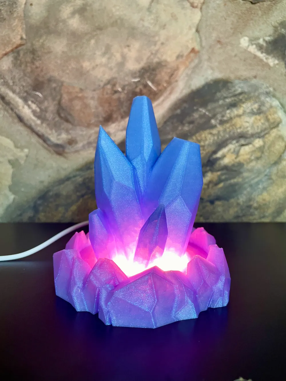 Enchanted Crystal Soul Gem Light by AGirlHasNoName - MakerWorld