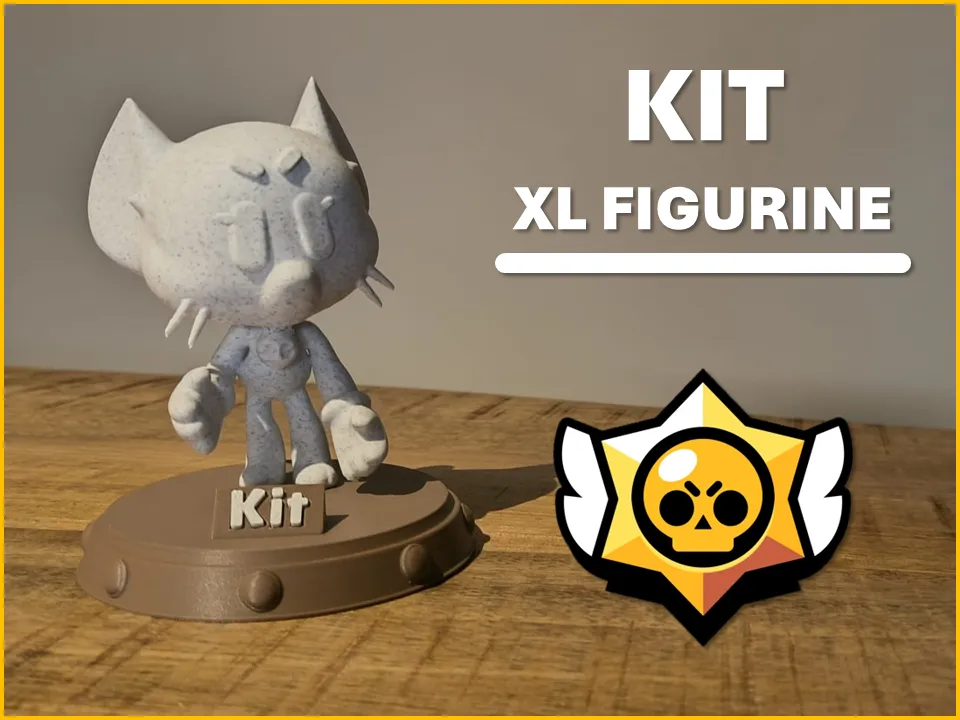 Kit | XL Brawl Stars Figurine (No AMS) by Mike.stl MakerWorld: Download ...