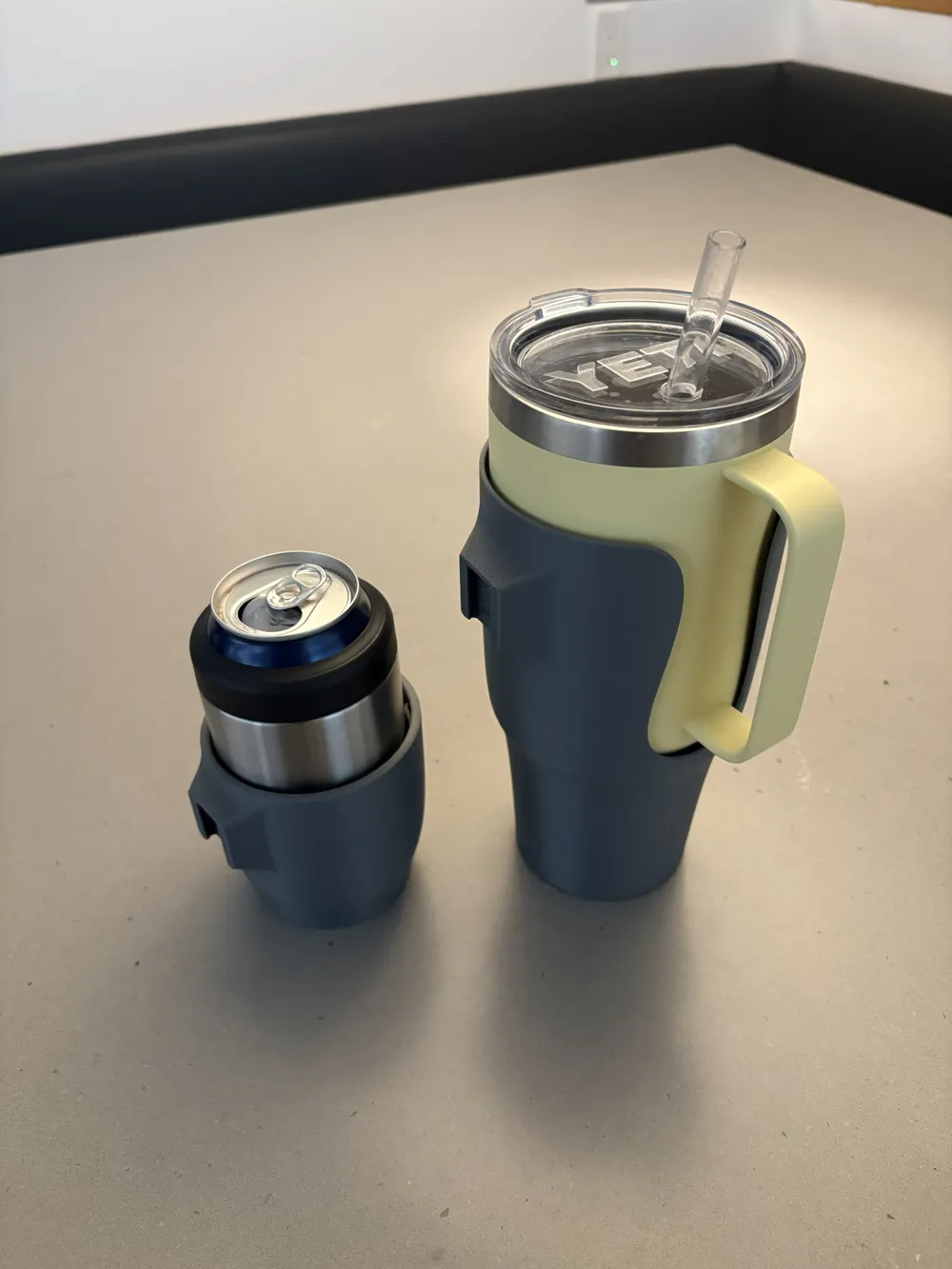 UPPAbaby Vista snap on cup holder configurable - Free 3D Print Model ...