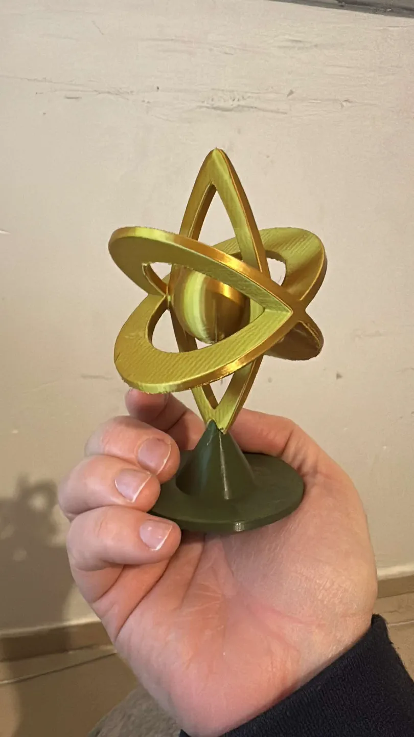 Atom trophy by idan - MakerWorld