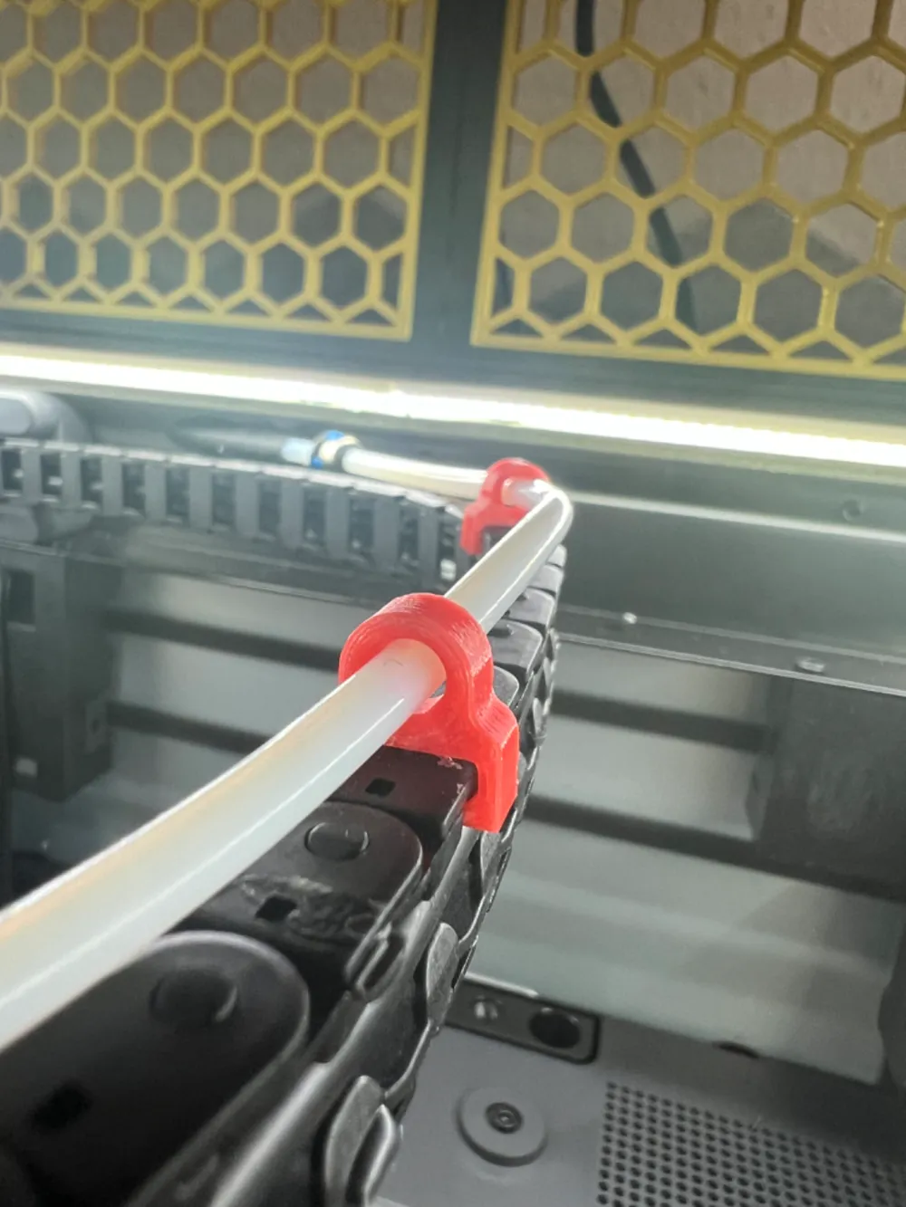 PTFE Cable Chain Clip P1P,P1S, and X1C - Free 3D Print Model - MakerWorld