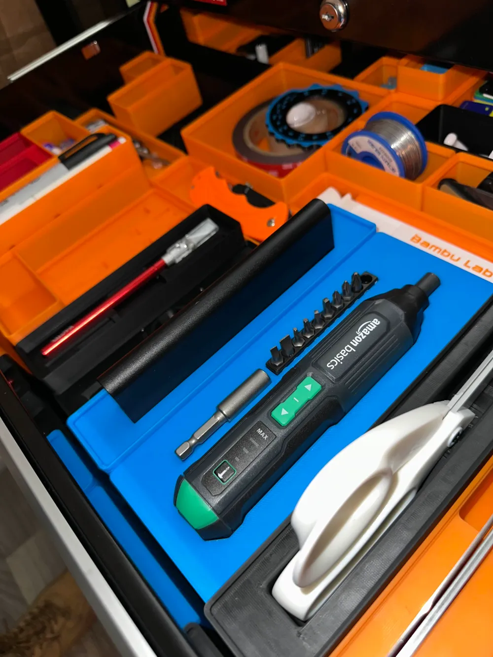 Gridfinity 49-in-1 Small Screwdriver Set by Grafted - MakerWorld