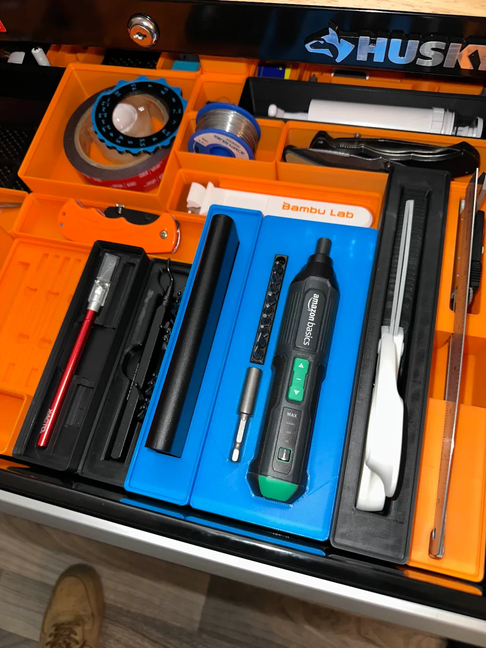 Gridfinity 49-in-1 Small Screwdriver Set by Grafted - MakerWorld