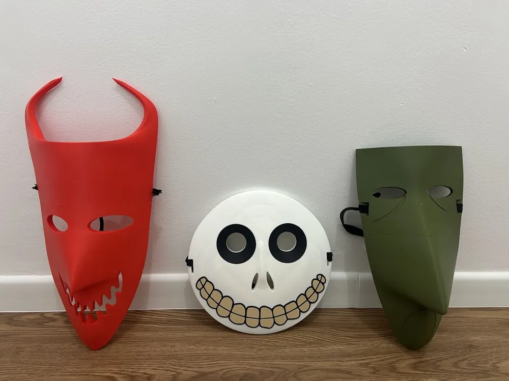 Lock, Shock and Barrel - Wearable Masks (No AMS) - Free 3D Print Model ...