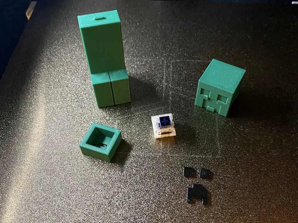 Creeper Clicker by val MakerWorld: Download Free 3D Models