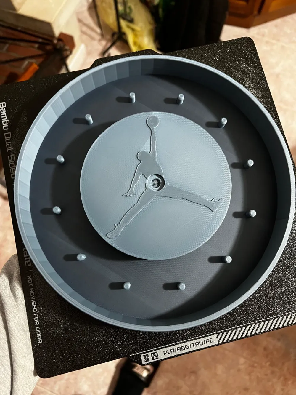 The Jordan Clock by leocaimmi MakerWorld: Download Free 3D Models