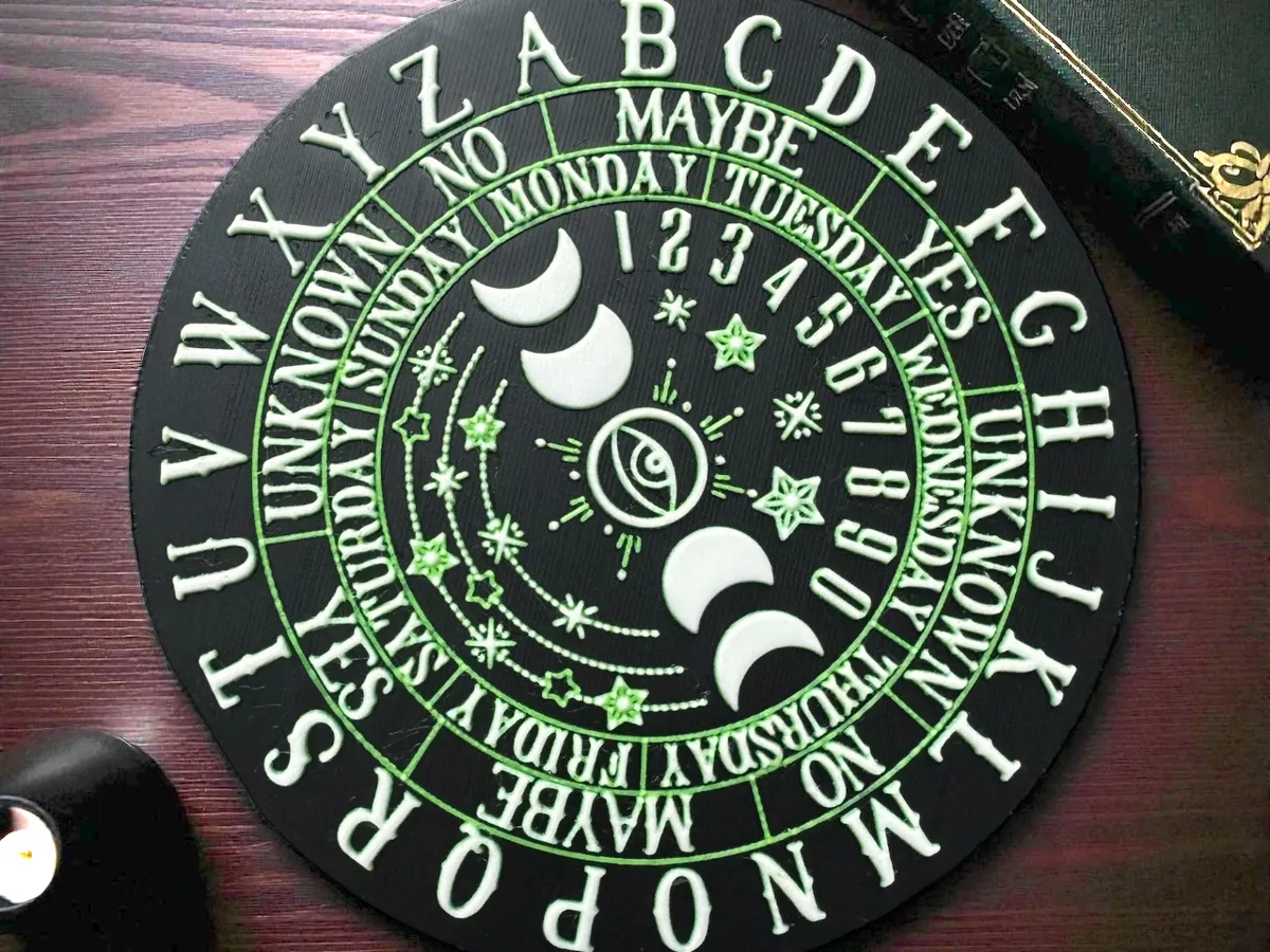 Pendulum Board for divination paranormal - Free 3D Print Model - MakerWorld