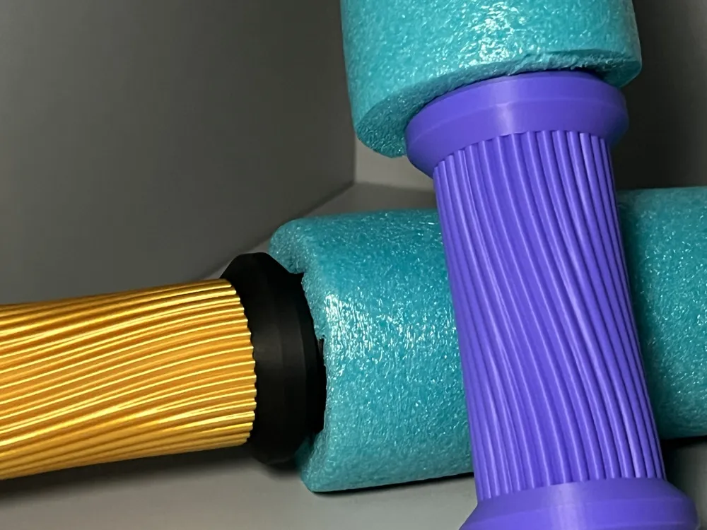 Pool Noodle Battle Kit: Swords and Double Blade - Free 3D Print Model ...