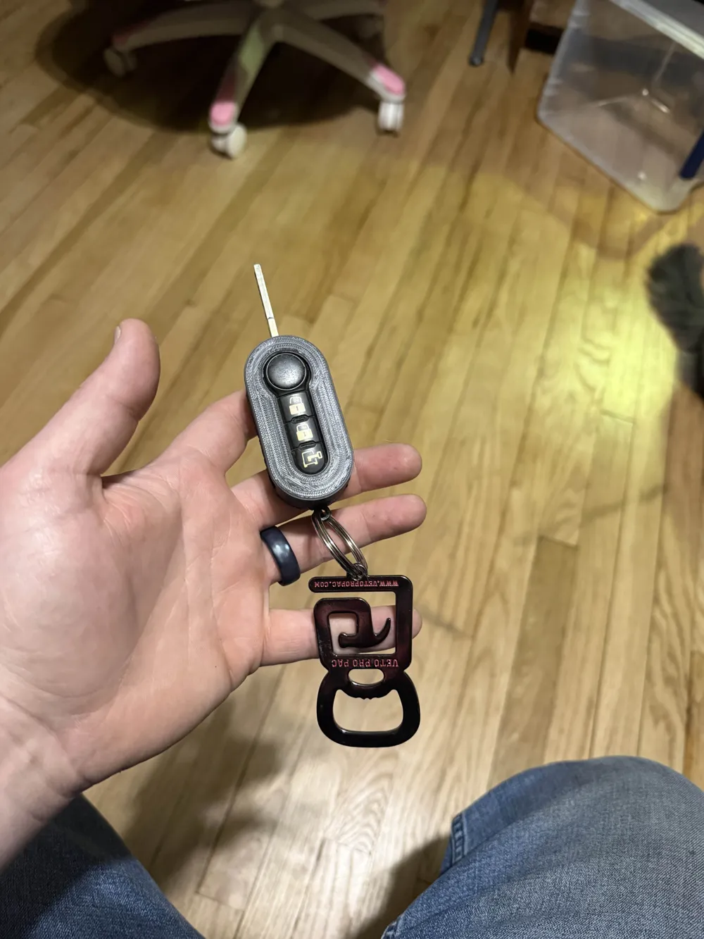 Ram Promaster key fob case - Free 3D Print Model - MakerWorld