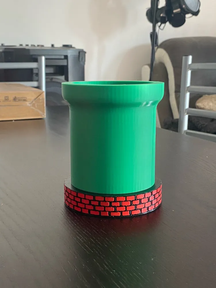 Super Mario - Pot à crayons ou à plante Tuyau(Super Mario - Pencil or ...