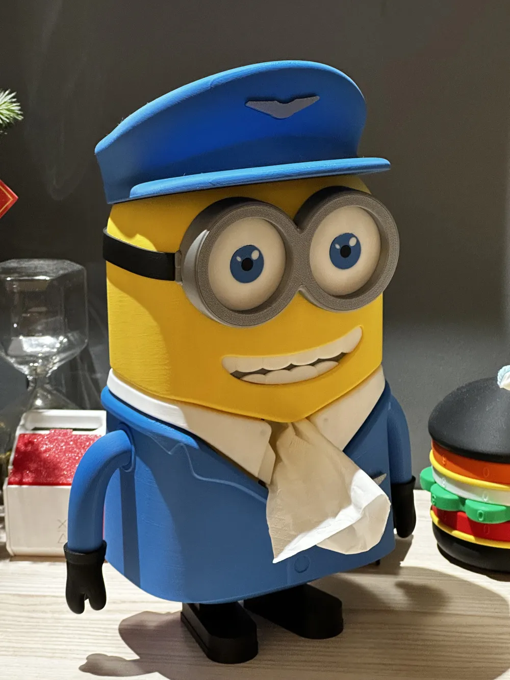 Lego Minion Collaboration Tissue Box - Free 3D Print Model - MakerWorld