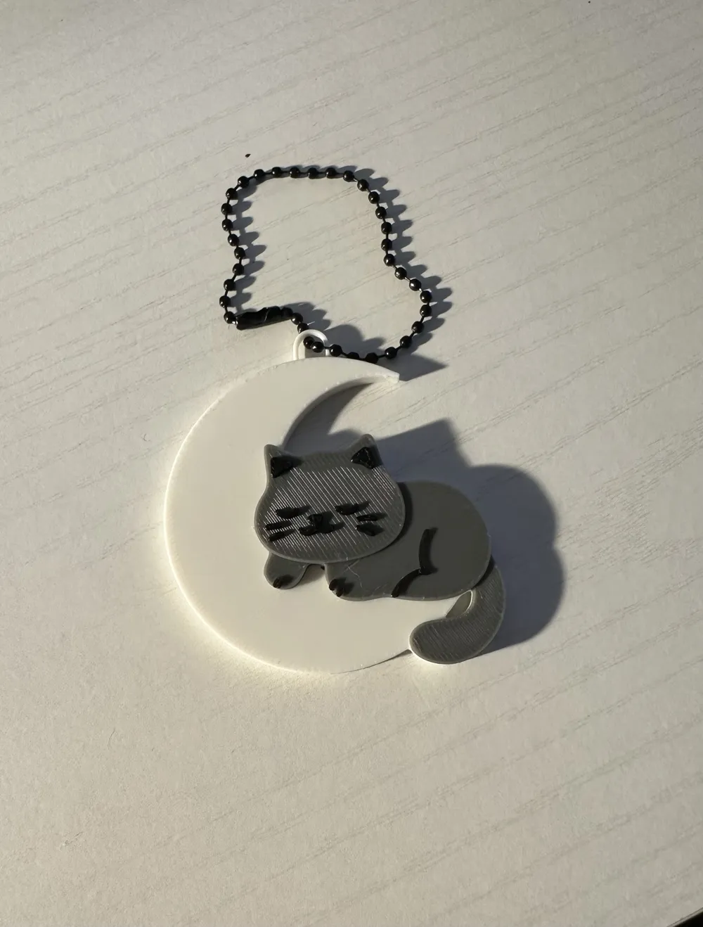 Sweet Dreams Sleeping Kitty KeyChain by Miniwuest MakerWorld: Download ...