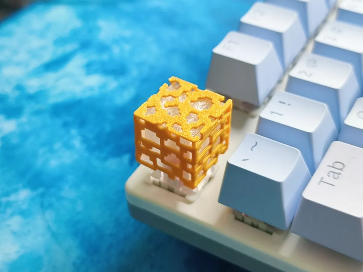 „MC Fluorit“ Tastenkappe – Kostenloses 3D-Druckmodell – MakerWorld