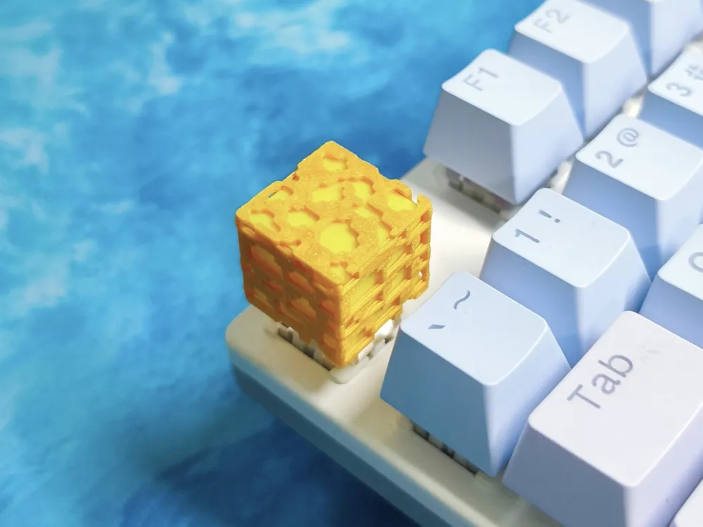 „MC Fluorit“ Tastenkappe – Kostenloses 3D-Druckmodell – MakerWorld