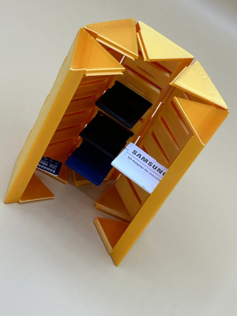 Pentagonal Roll Container for SD and microSD Cards: Smart Storage ...