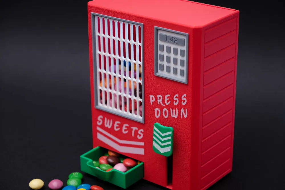 Süßigkeiten-Automat – Kostenloses 3D-Druckmodell – MakerWorld