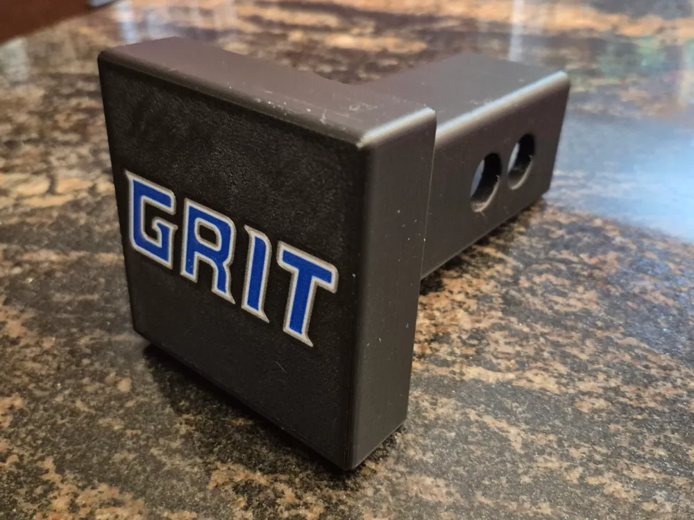 Detroit Lions Grit Trailer hitch cover by Monkey Brains MakerWorld ...