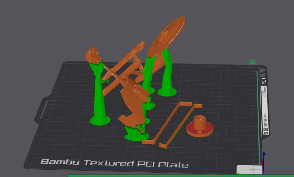 Star Trek Z-Axis topper spinner by dehart007 - MakerWorld