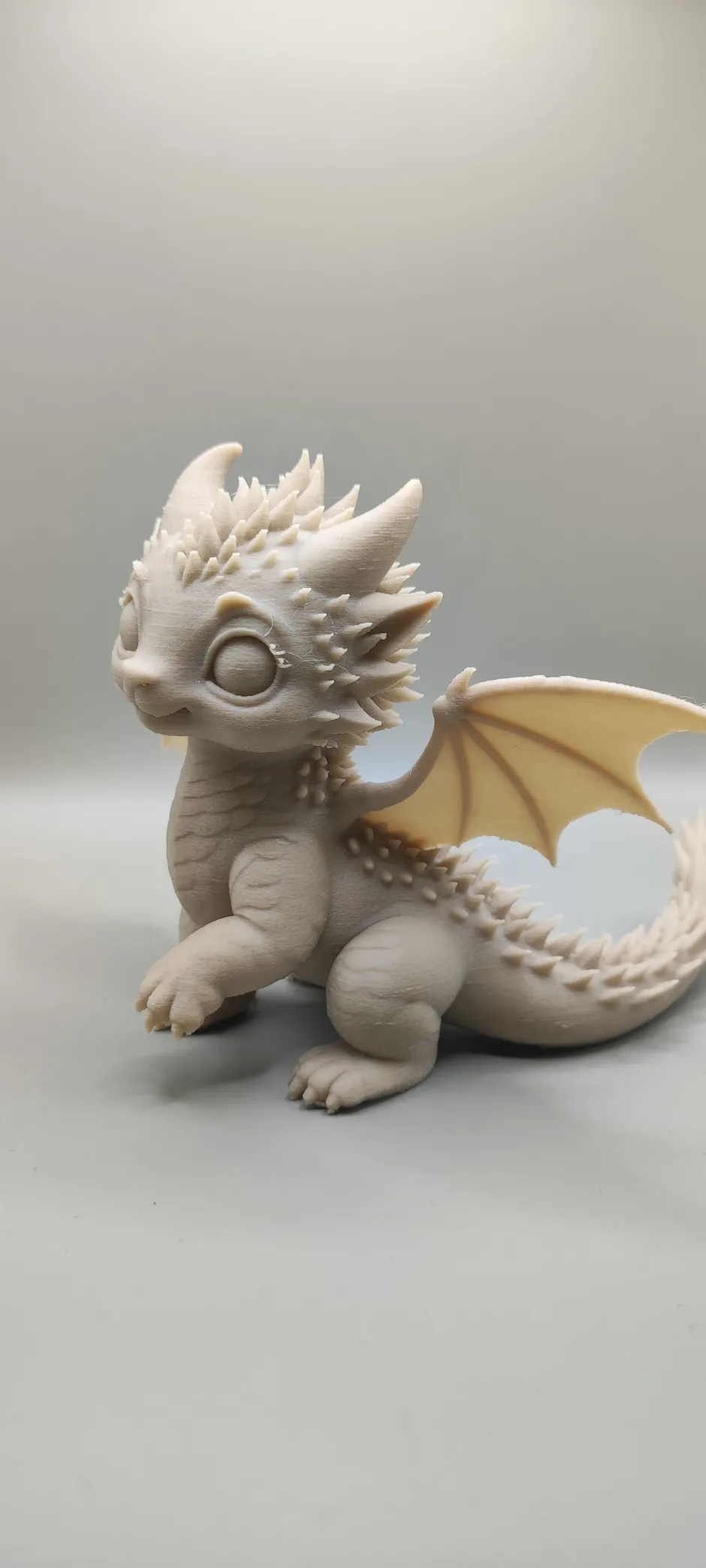 Little cute dragon 2 figurine - Free 3D Print Model - MakerWorld