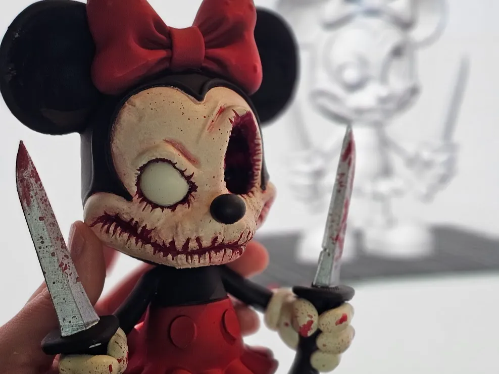 Minnie Mouse – Creepy (Zombie) Edition by El1as MakerWorld: Download ...