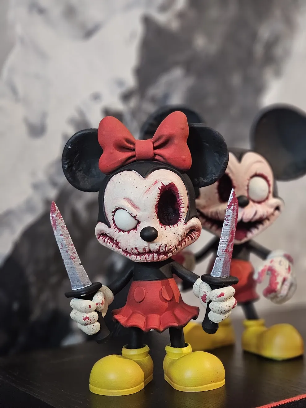 Minnie Mouse – Creepy (Zombie) Edition by El1as MakerWorld: Download ...