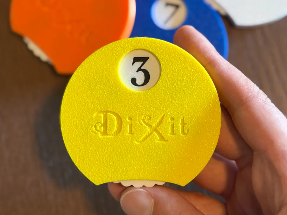 Dixit Voting Dial by MartijnR MakerWorld: Download Free 3D Models