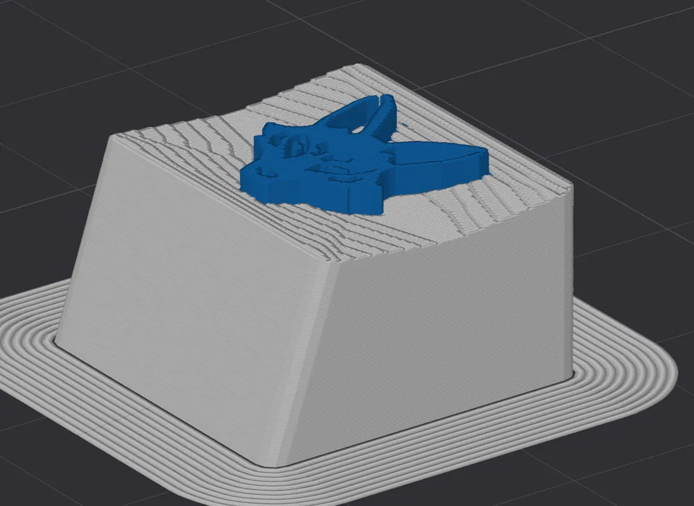 Kitsune Key Cap Overwatch by Biviyt - MakerWorld