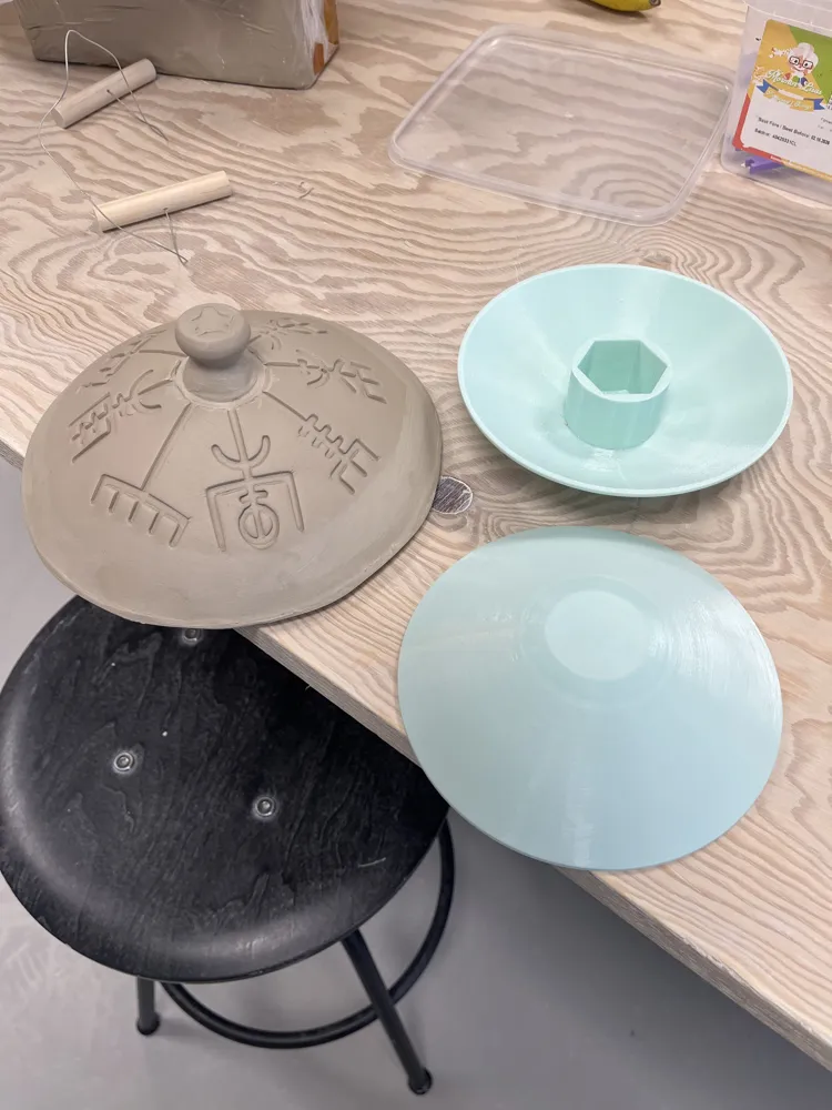 Pottery Plates Templates (2 Sizes) | System Add-on - Free 3D Print ...