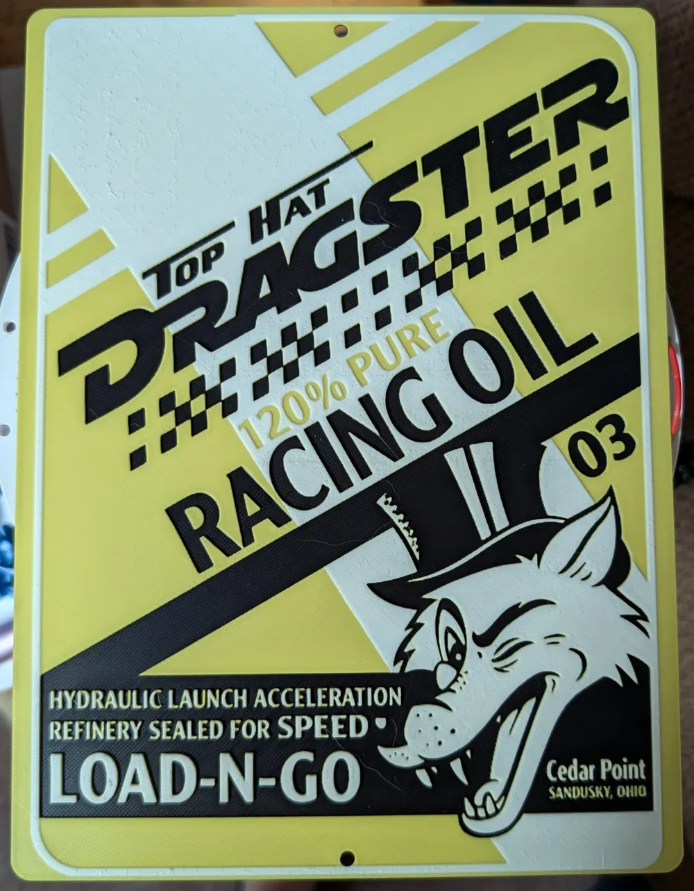 Cedar Point Roller Coaster Signs by CabbSeven MakerWorld: Download Free ...
